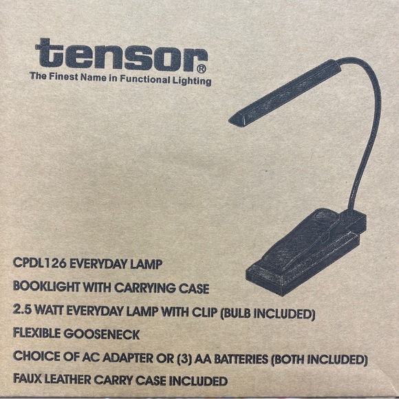 Tensor | Other | Nwt Vintage Tensor Reading Light Flexible Gooseneck ...